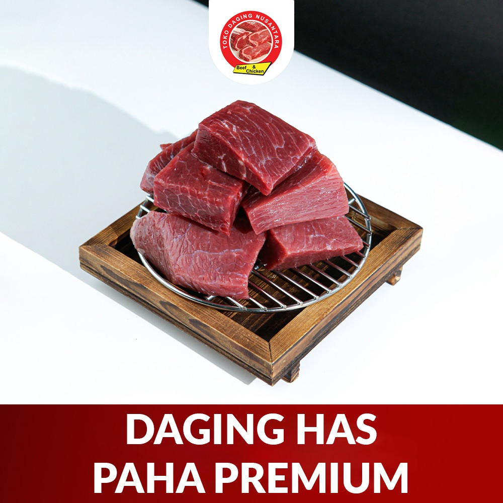 Jual Daging Segar Has Paha Sapi Premium Tanpa Lemak | Rendang / Dendeng ...