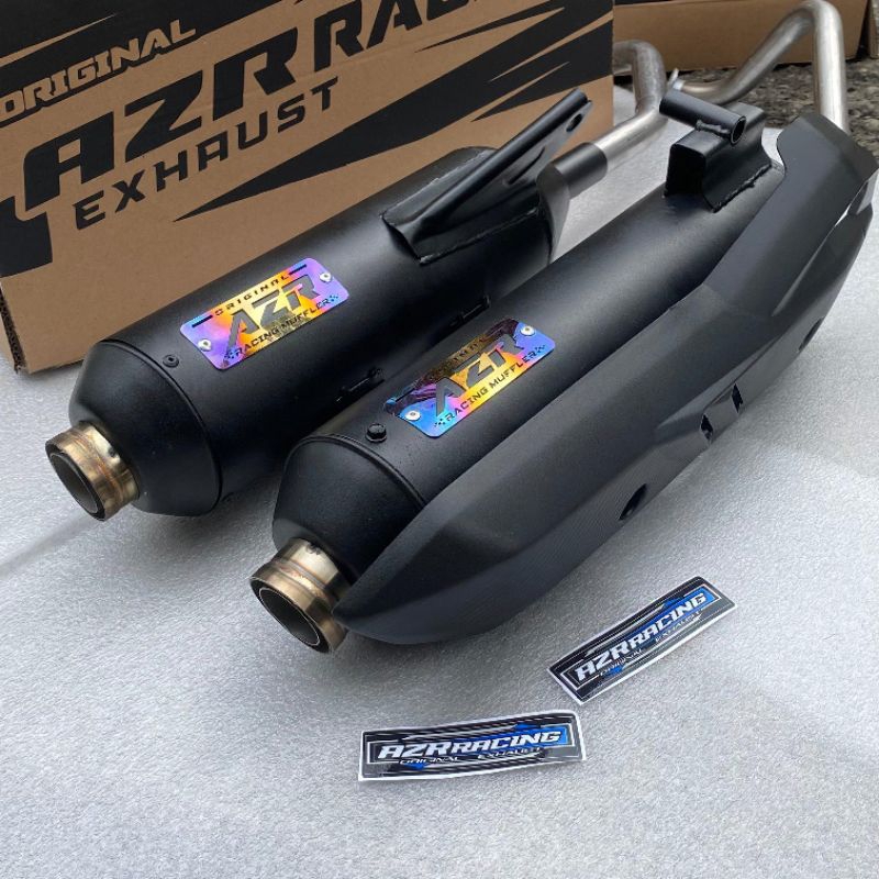 Jual Knalpot Standar Racing Moncong Shijiro Original AZR EXHAUST ...