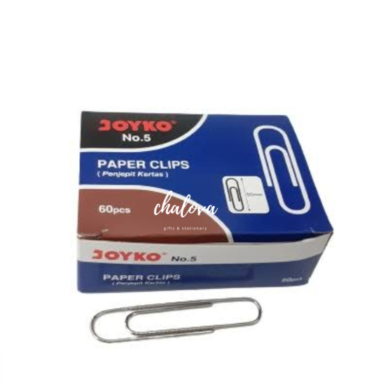 Jual [SLOP] PAPER CLIPS JOYKO JUMBO NO 5 / PENJEPIT KERTAS JUMBO ISI 10 ...