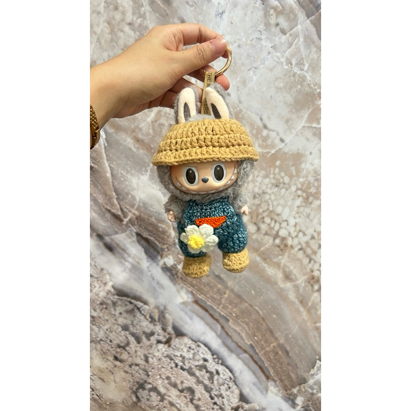 Jual Labubu Jumpsuit Crochet Gardener | Shopee Indonesia