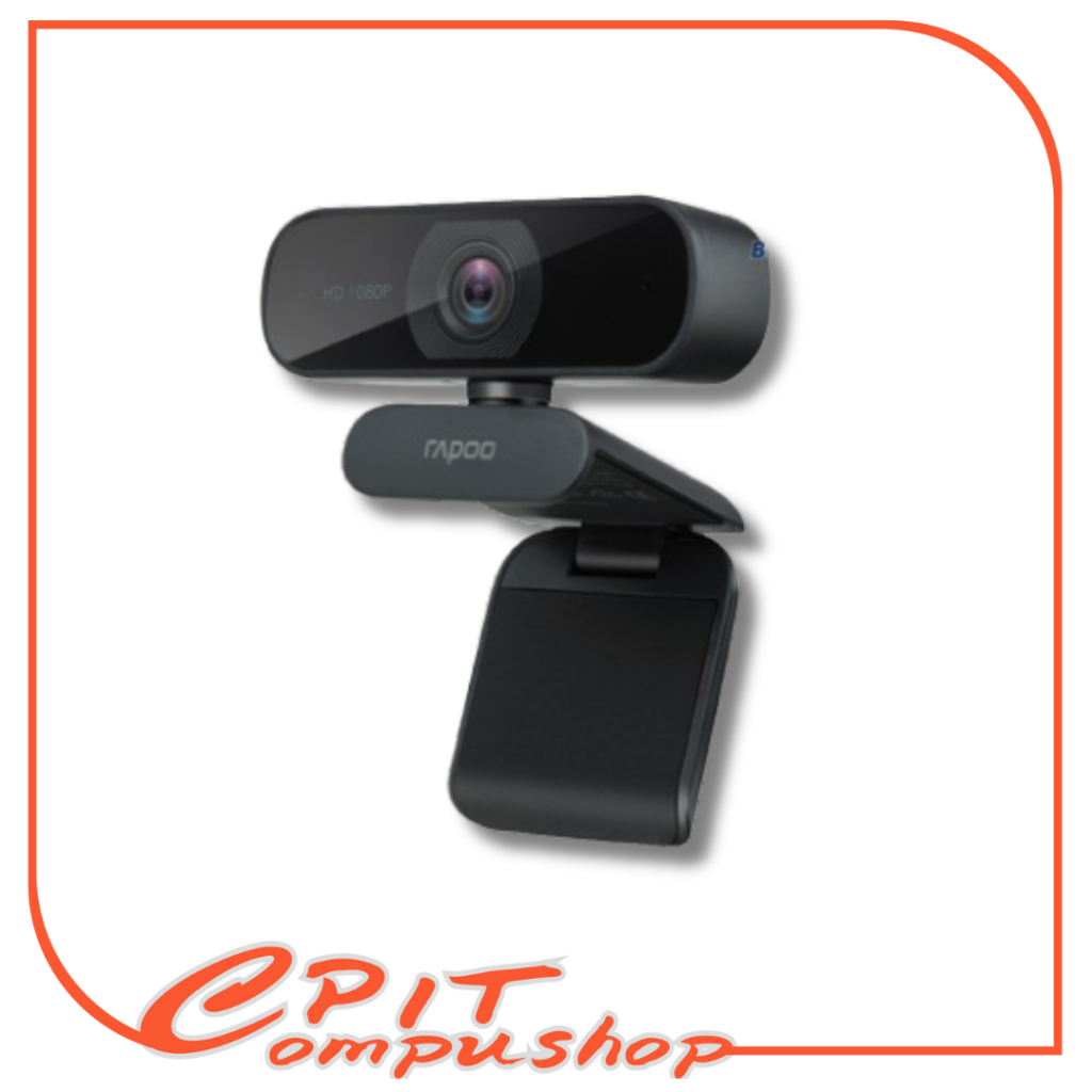 Jual Webcam Rapoo C260 FHD 1080P 2MP Wide Angle With Microphone 360 ...