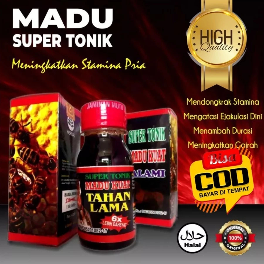 Jual MADU SUPER TONIK MADU KUAT PRIA DEAWASA ORIGINAL | Shopee Indonesia