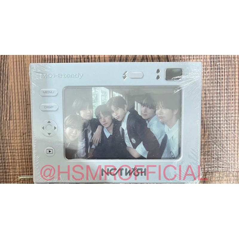 Jual SEALED - READY NCT WISH The 1st Mini Album 'Steady' (QR Ver.)(SMART ALBUM) | Shopee Indonesia