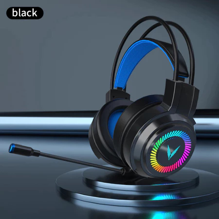Jual HEADPHONE GAMING HEADSET GAMING ELEGANT STEEL STYLE FULL BASS ...