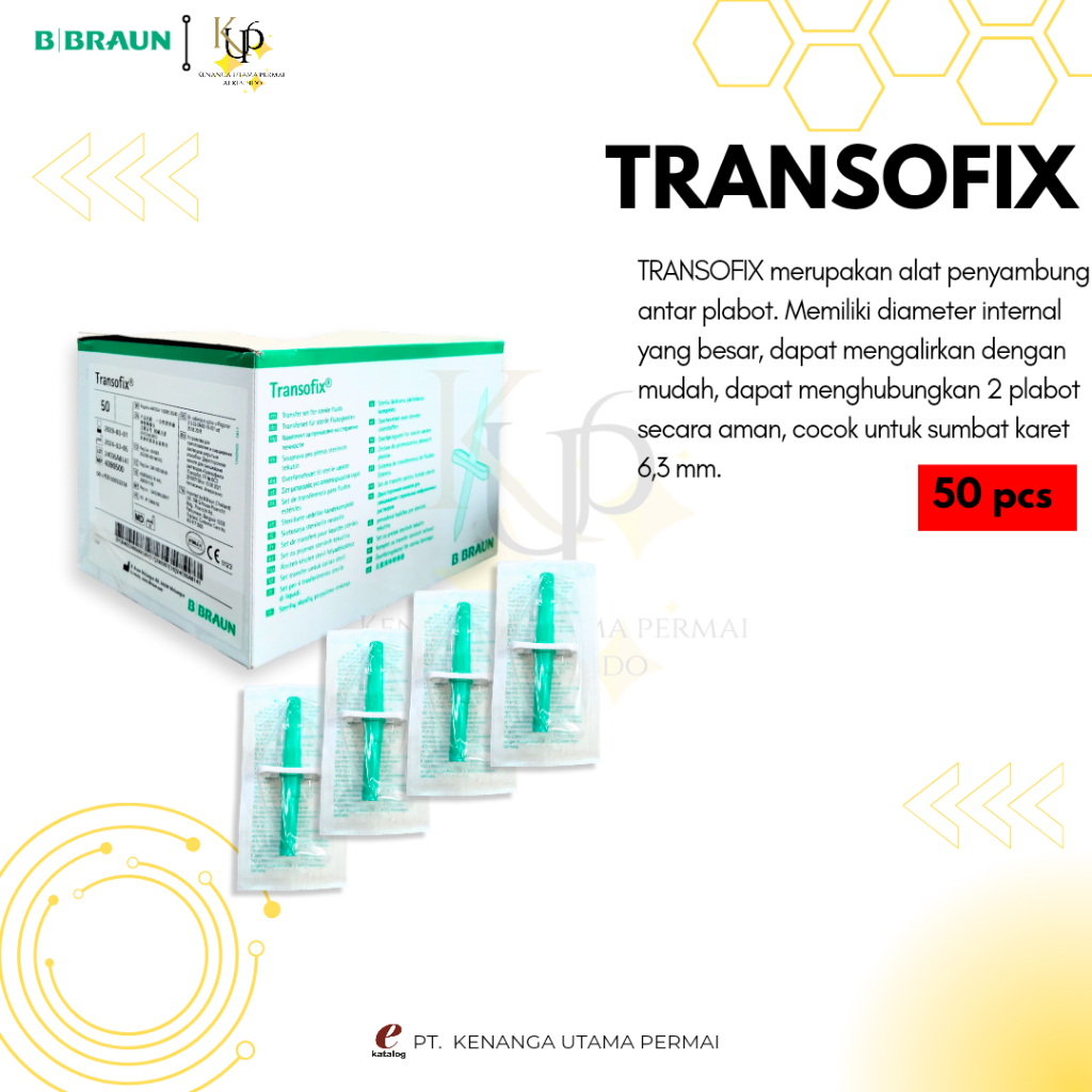 Jual Transofix B Braun Alat Tusuk NaCl Alat Penyambung Plabot Transfer ...
