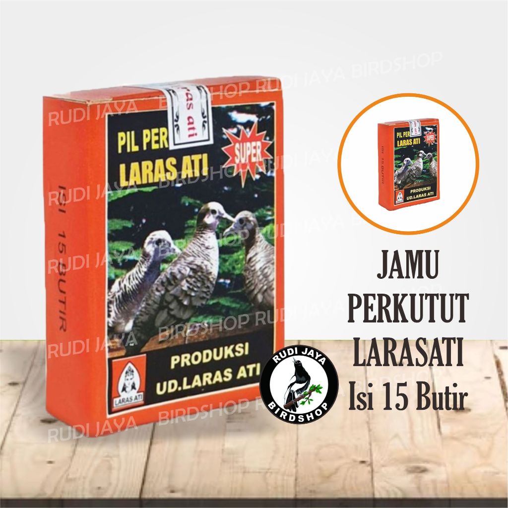 Jual JAMU PERKUTUT LARAS ATI LARASATI VITAMIN PENGGACOR BURUNG KUTUT ...