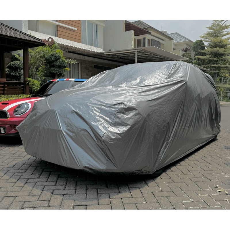 Jual COVER MOBIL TRANSPARAN ANTI UV SILVER/ HITAM/ BIRU/ MERAH TEBAL ...