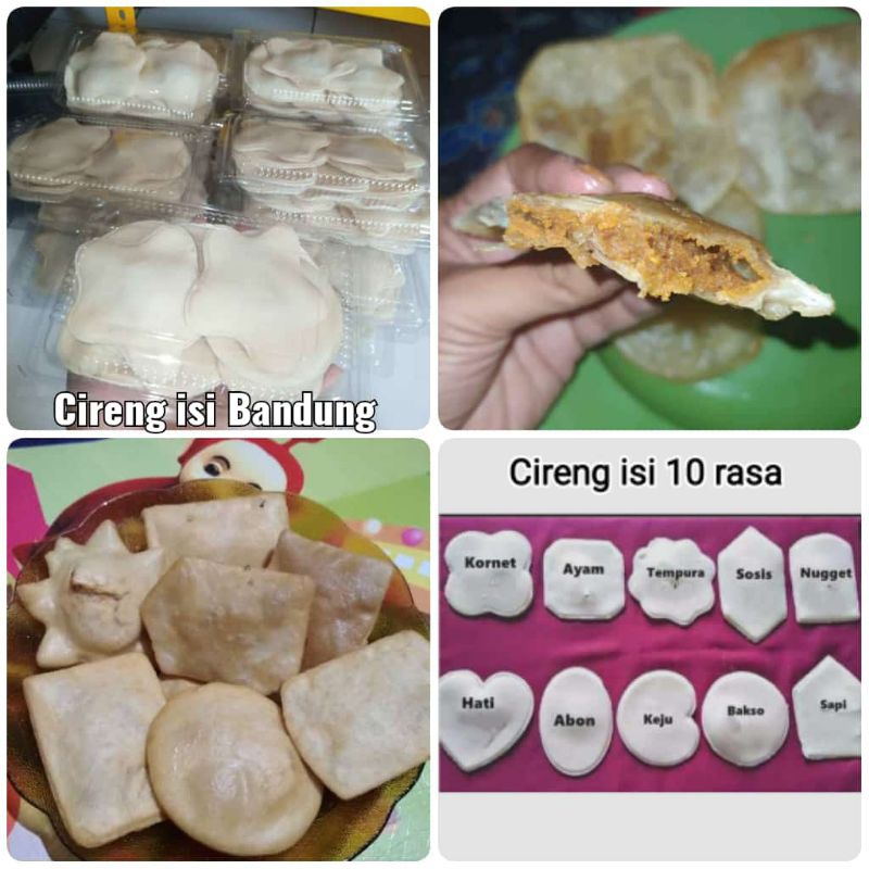 Jual Cireng isi Khas bandung isi 10pcs mix Varian Rasa | Shopee Indonesia