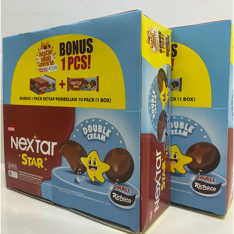Jual NEXTAR STAR @31gr ISI 10 PCS /BOX BONUS 1 PCS JADI 11 PCS | Shopee ...