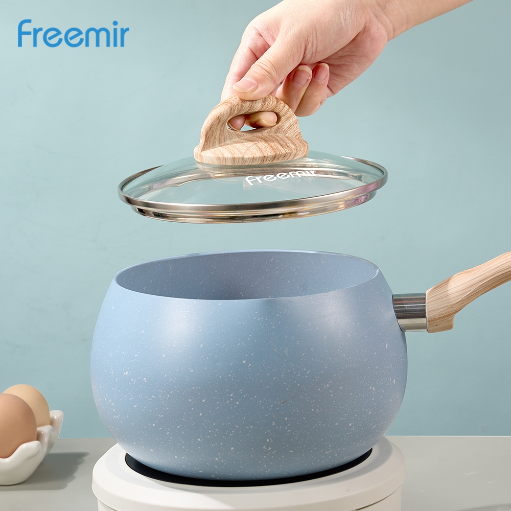 Jual [EXCLUSIVE LAUNCH] freemir Panci Anti Lengket 16cm Biru Pot ...