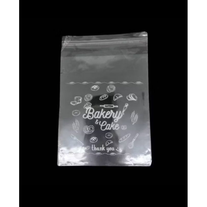 Jual Plastik Opp roti 15x15 motif bakery -+100pcs | Shopee Indonesia
