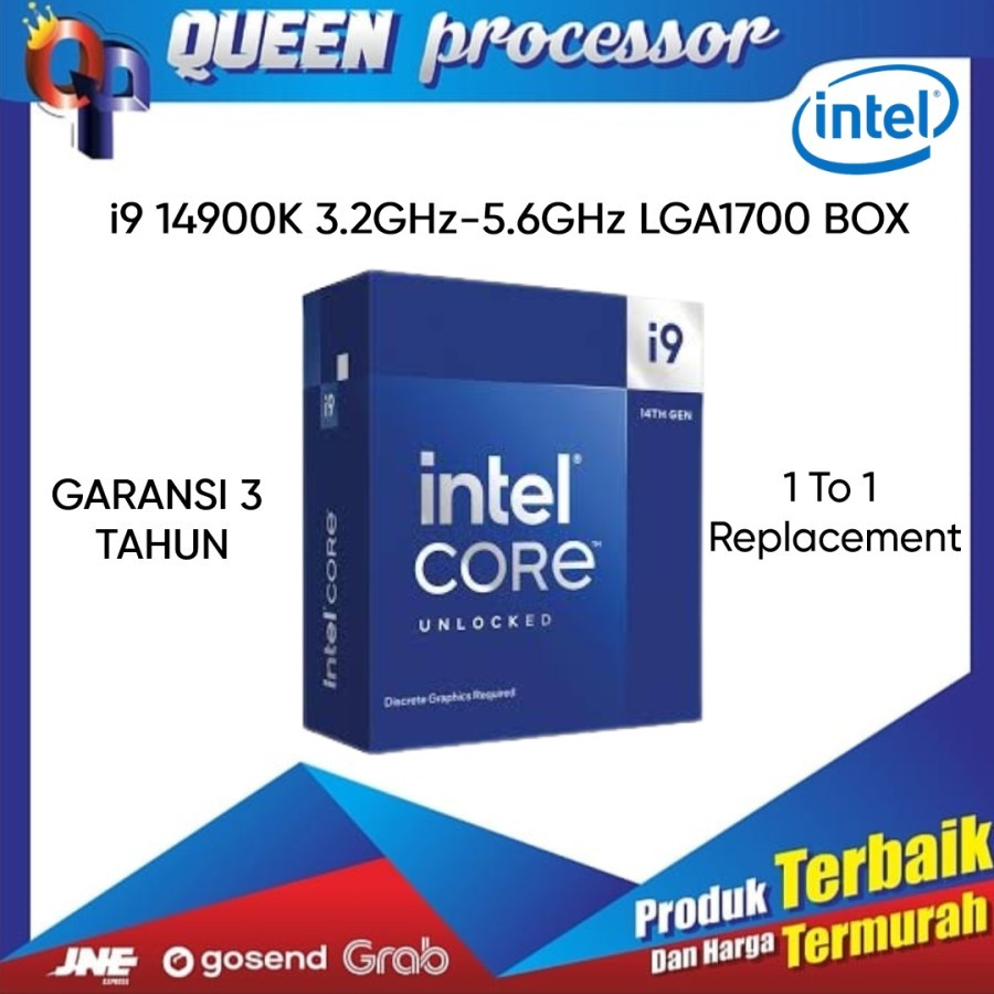 Jual PROCESSOR INTEL CORE I9 14900K BOX LGA1700 | Shopee Indonesia