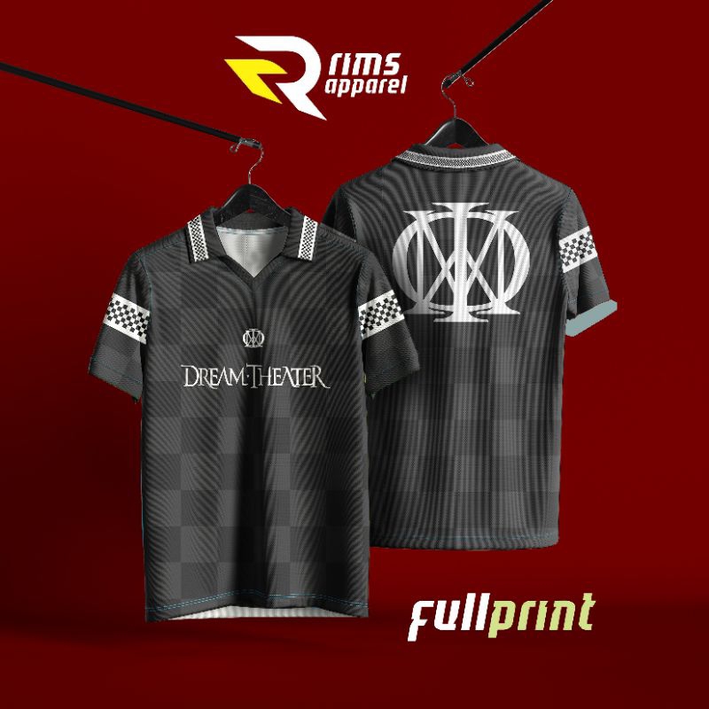 Jual JERSEY DREAM THEATER VINTAGE RETRO FANTASY/ Jersey keren/ Jersey ...