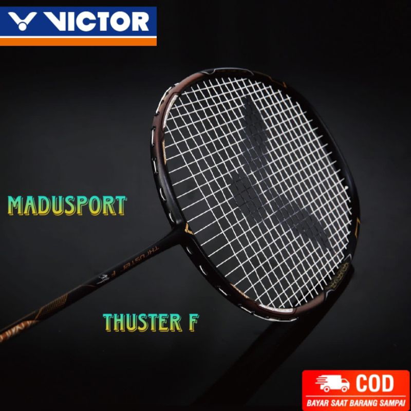 Jual RAKET BADMINTON VIKTOR THRUSTER F HENDRA 32 LBS SIAP PAKAI ...