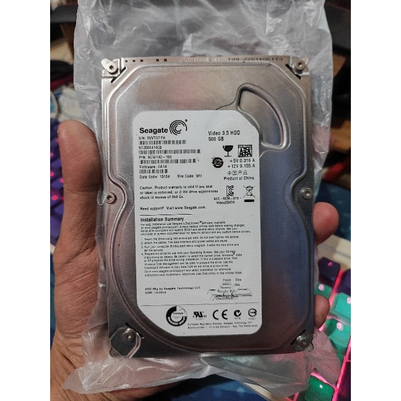 Jual Harddisk HDD Internal 3.5" 1TB 500GB Untuk PC CCTV | Shopee Indonesia