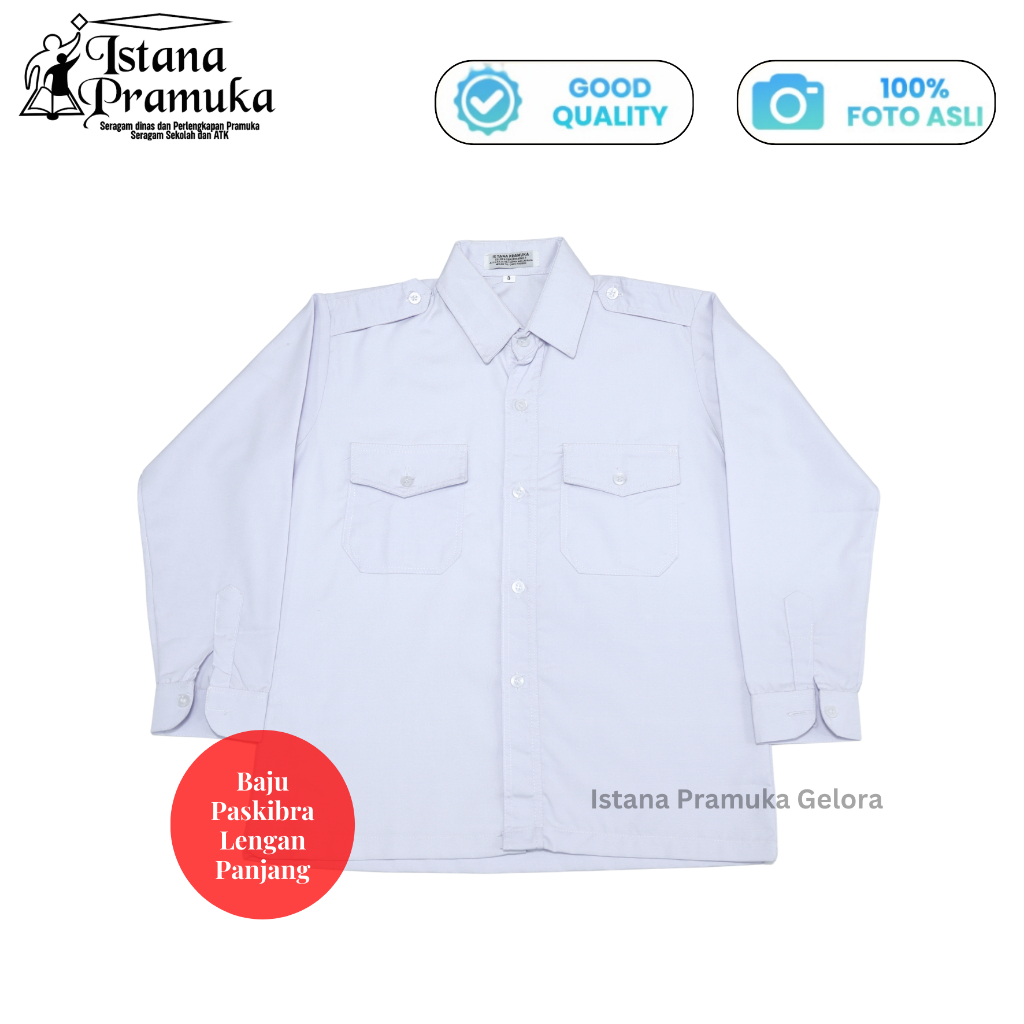 Jual Seragam Paskibraka Baju Paskib Paskibra Paskibraka Putih Lengan ...