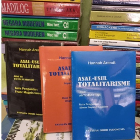 Jual Paket Hemat Buku Asal Usul Totalitarisme Jilid 1.2.3 - Hannah ...