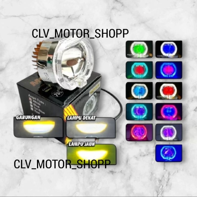 Jual Lampu projie biled 25 watt lampu led billed lensa cut off 2.5 inch ...