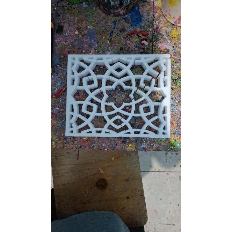 Jual ornamen styrofoam/ukiran / hiasan/ batik | Shopee Indonesia