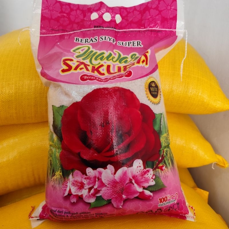 Jual BERAS SLYP SUPER MAWAR SAKURA 10Kg | Shopee Indonesia