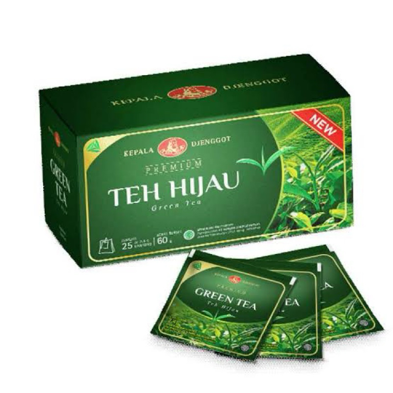 Jual Teh Hijau Diet Kepala Djenggot 100% Original || Teh diet Kepala ...