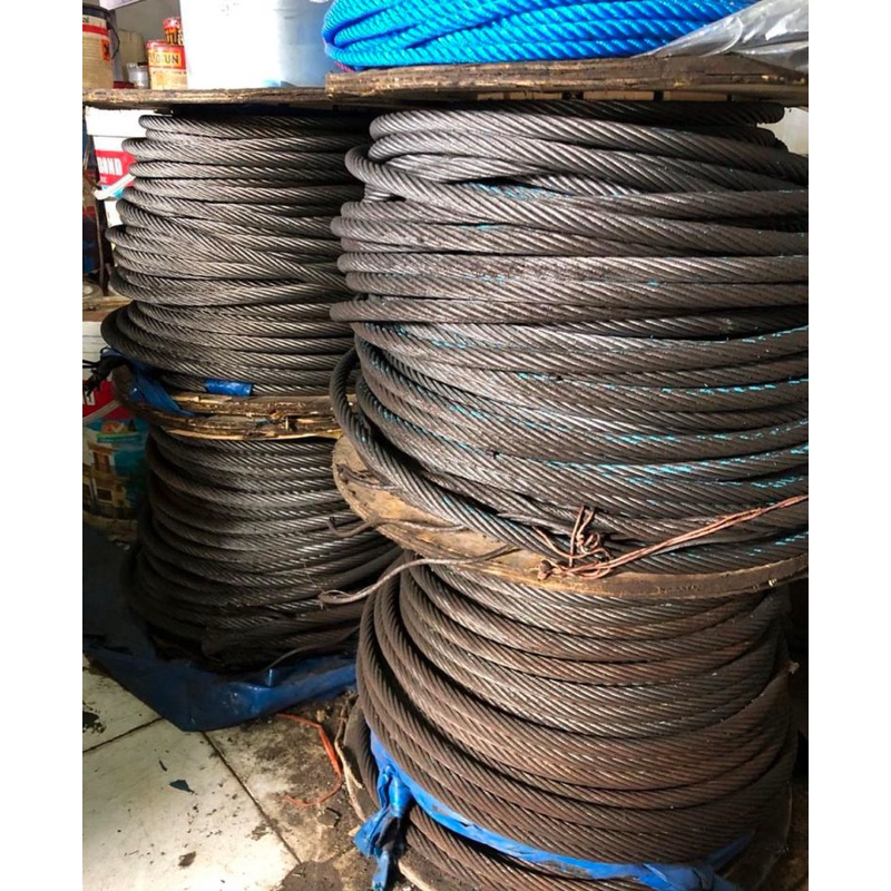 Jual Wire Rope / Kawat Seling Baja 16mm - 1 Meter | Shopee Indonesia