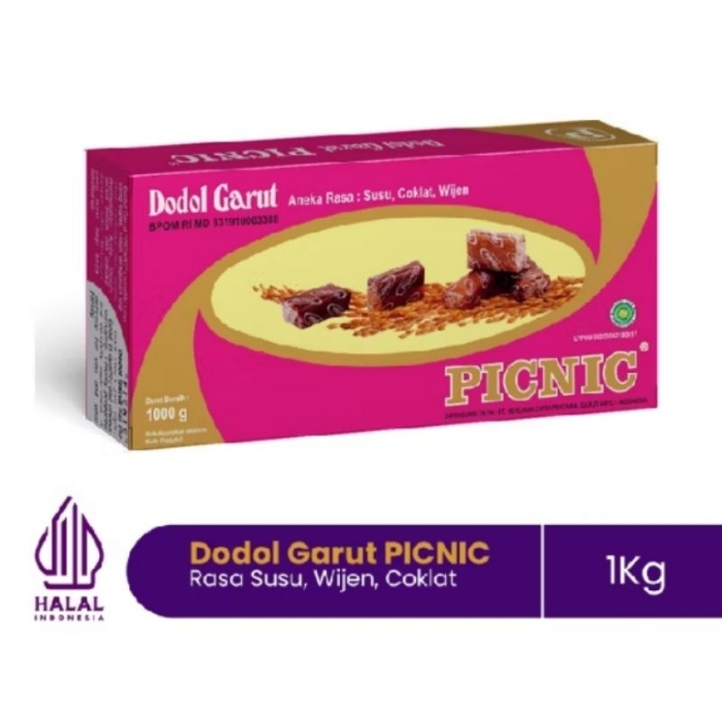 Jual Dodol Picnic Classic Khas Garut 1 Kg | Shopee Indonesia