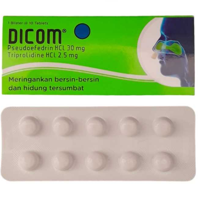 Jual Dicom Tablet Isi 10 Tablet (Per Blister) | Shopee Indonesia