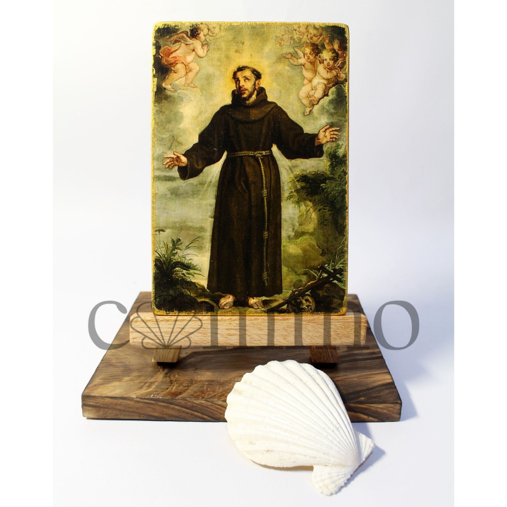 Jual Ikon Fransiskus Asisi Francis Assisi Fransiscan Franciscan ...