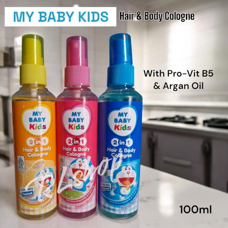 Jual MY BABY Hair and Body Cologne 100ml parfum spray bayi | Shopee ...