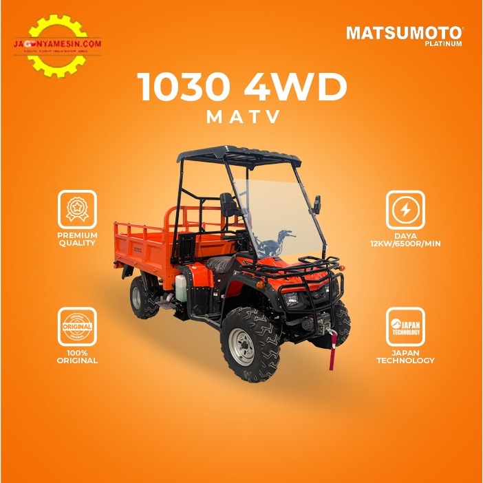 Jual MATSUMOTO FARM ATV MATV-1030 4WD (GARANSI RESMI) | Shopee Indonesia