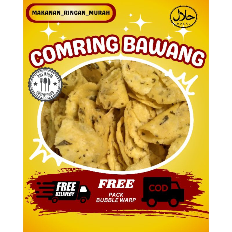 Jual comring bawang 1kg / kecimpring singkong bawang daun | Shopee ...