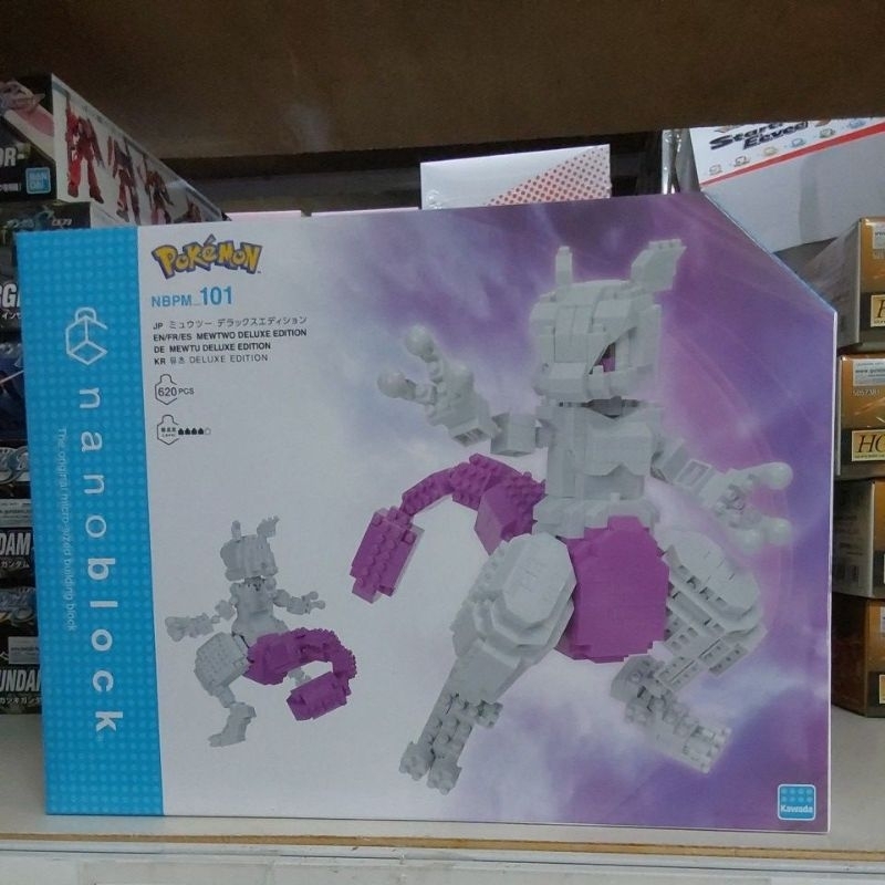 Jual NANOBLOCK 101 MEWTWO DELUXE EDITION 620PCS 22652 [ORIGINAL ...