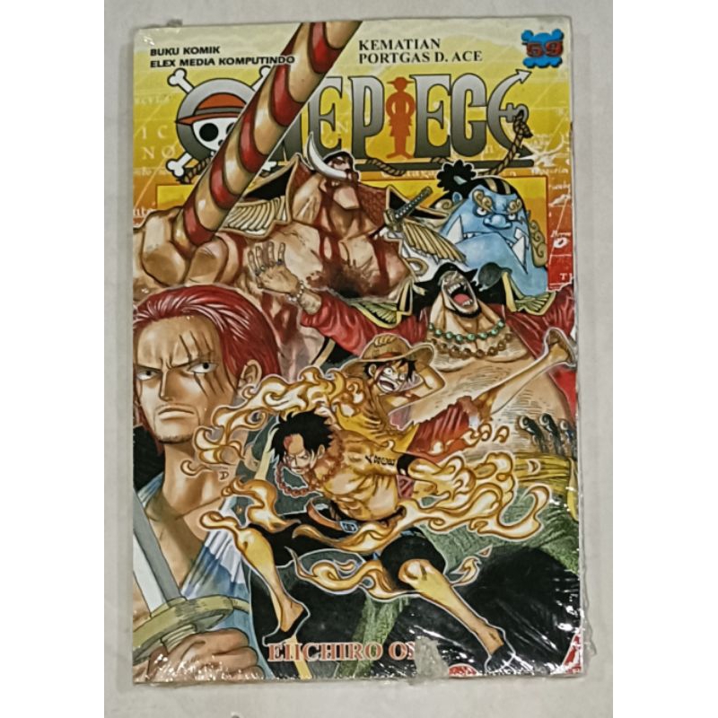 Jual komik one piece vol 59 original segel | Shopee Indonesia