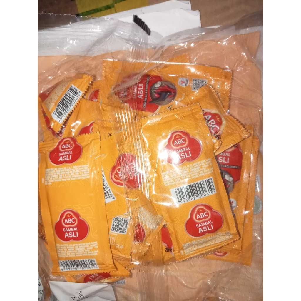 Jual Saos ABC sachet sambal asli stick 1 pak | Shopee Indonesia