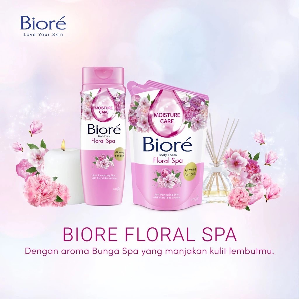 Jual BIORE BODY WASH || SABUN MANDI 400 ML | Shopee Indonesia