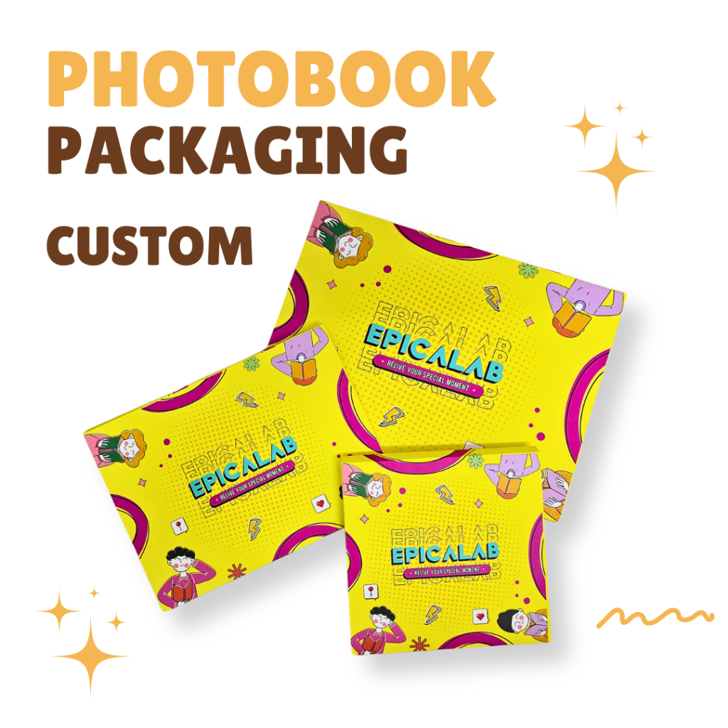 Jual Custom Packaging Photobook Desain Sendiri Epicalab | Shopee Indonesia