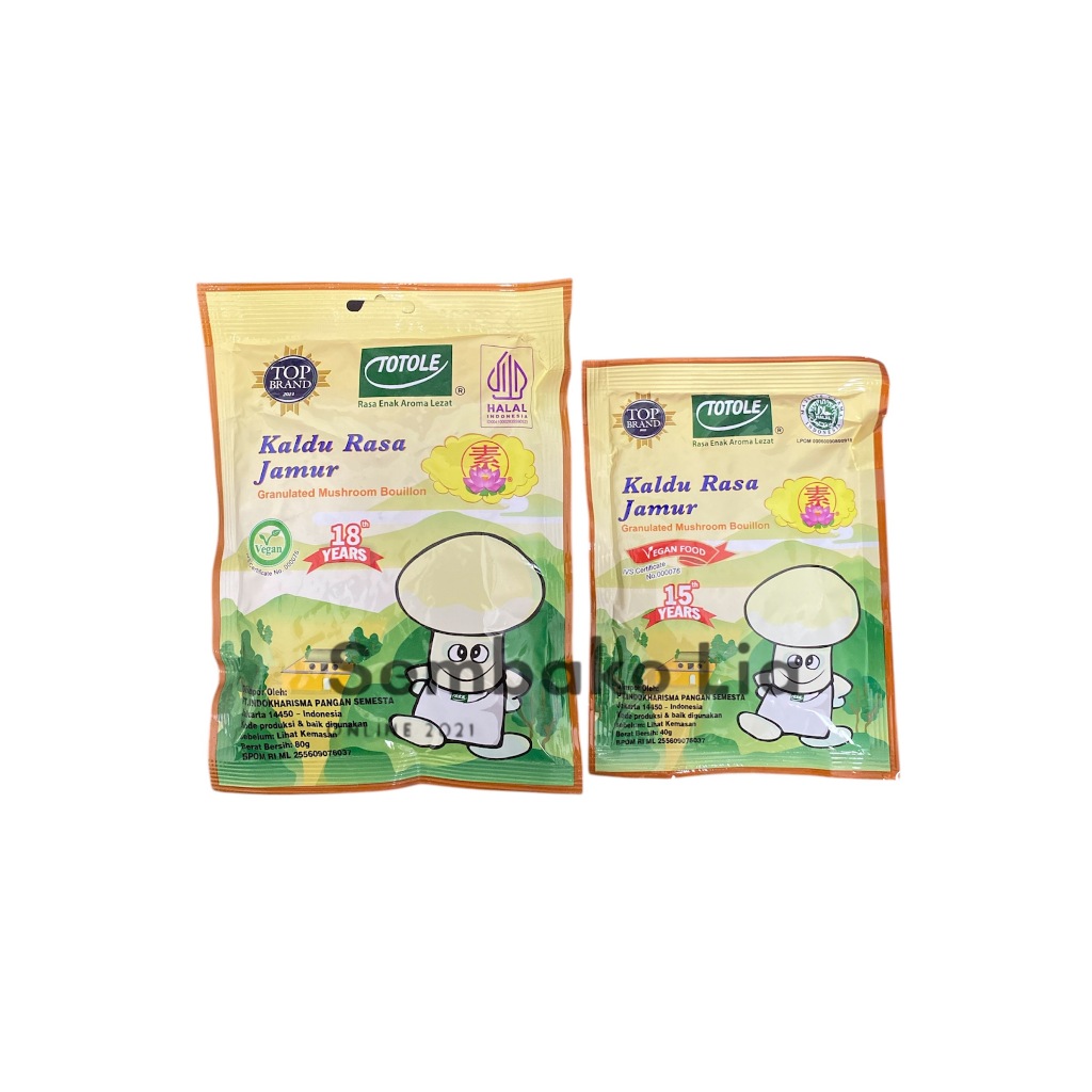 Jual Totole Kaldu Rasa Jamur 40gr Kaldu Penyedap Rasa Jamur Mushroom ...