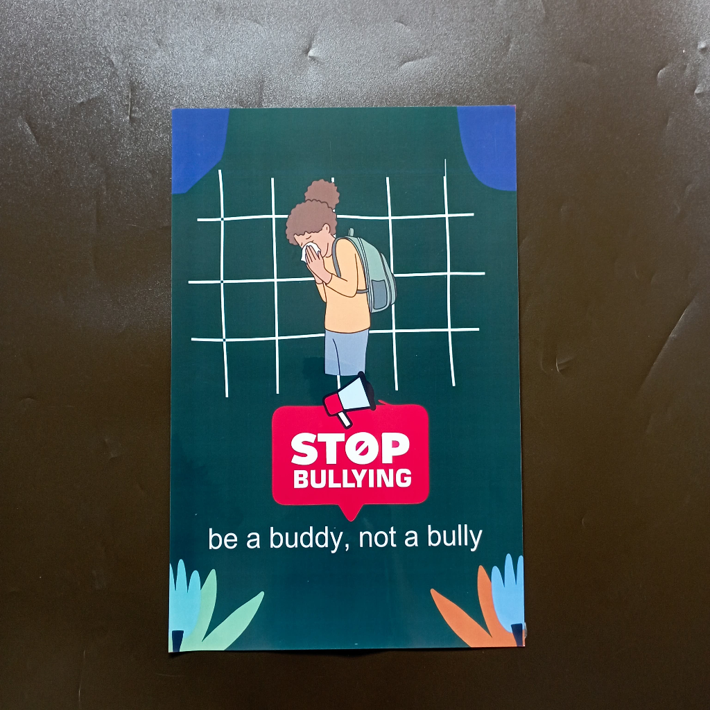 Jual Stiker STOP Bullying | Be a Buddy, Not a Bully | Sticker Edukasi ...