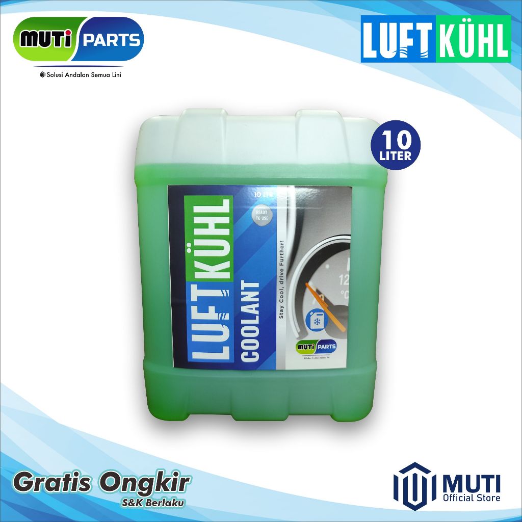Jual Air Radiator Luft Kuhl Coolant Radiator 10 Liter Radiator Coolant ...