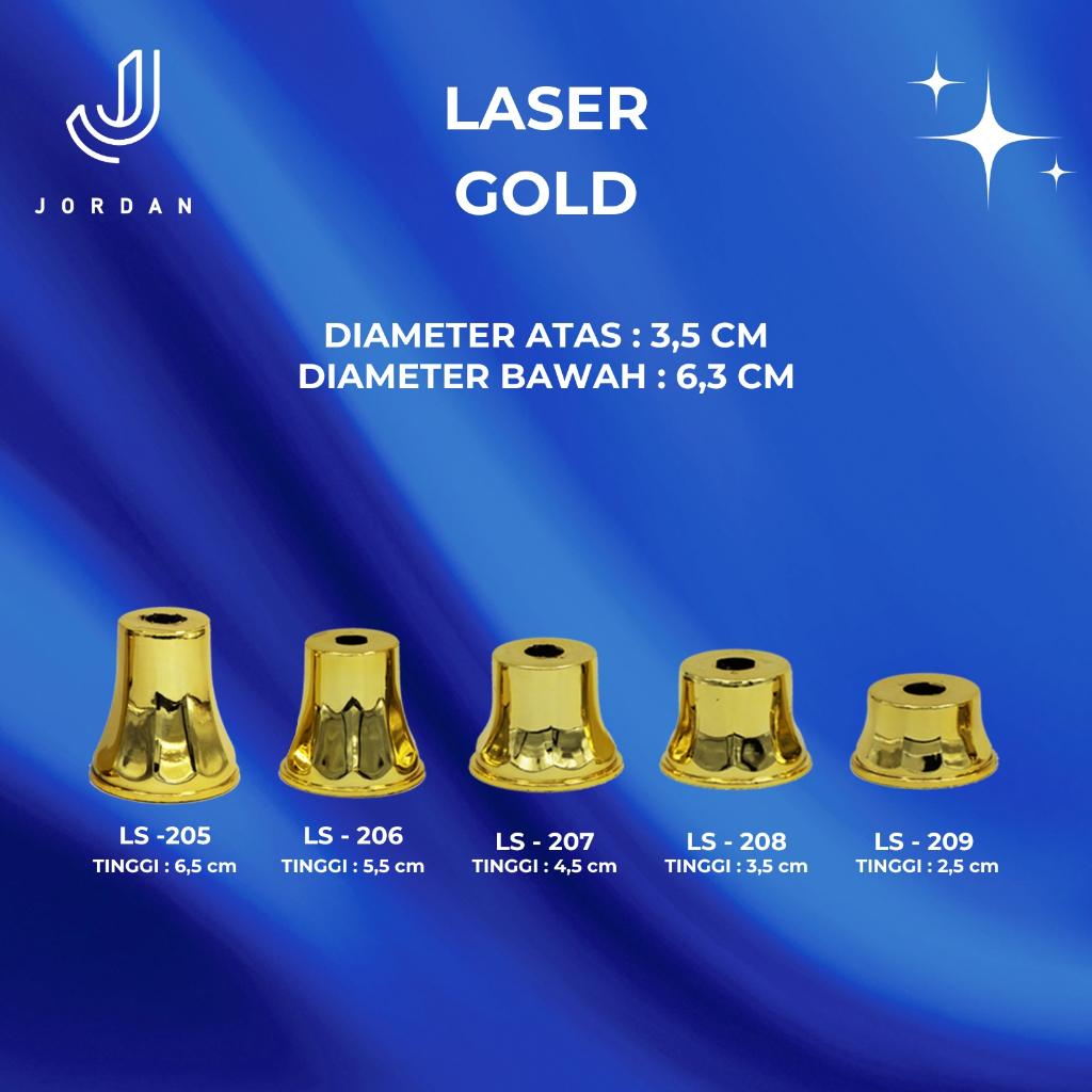 Jual Laser Piala/Trophy Ukuran 206, Jordan Trophy (12 pcs) | Shopee ...