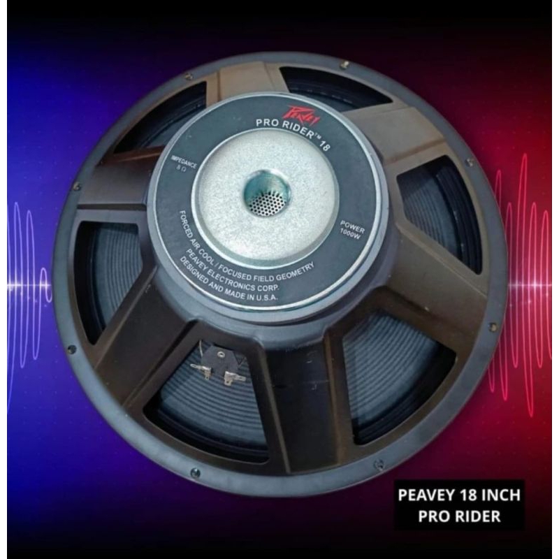Jual Speaker Komponen PEAVEY Pro Rider 18 Inch 1000 Watt Kulit Jeruk ...