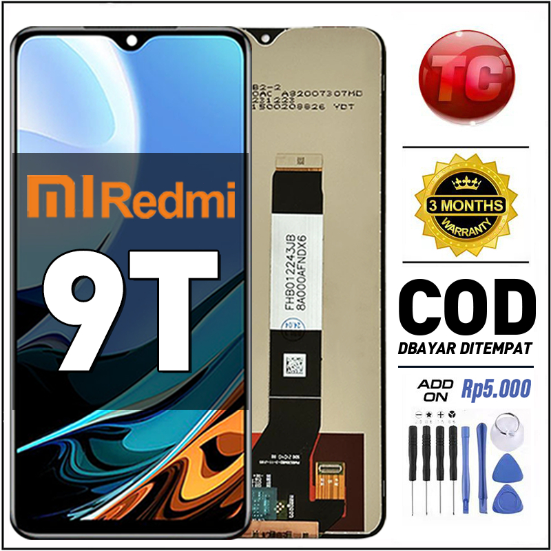 Jual LCD Redmi 9T Original 100% Fullset Asli Ori Touchscreen Compatible ...