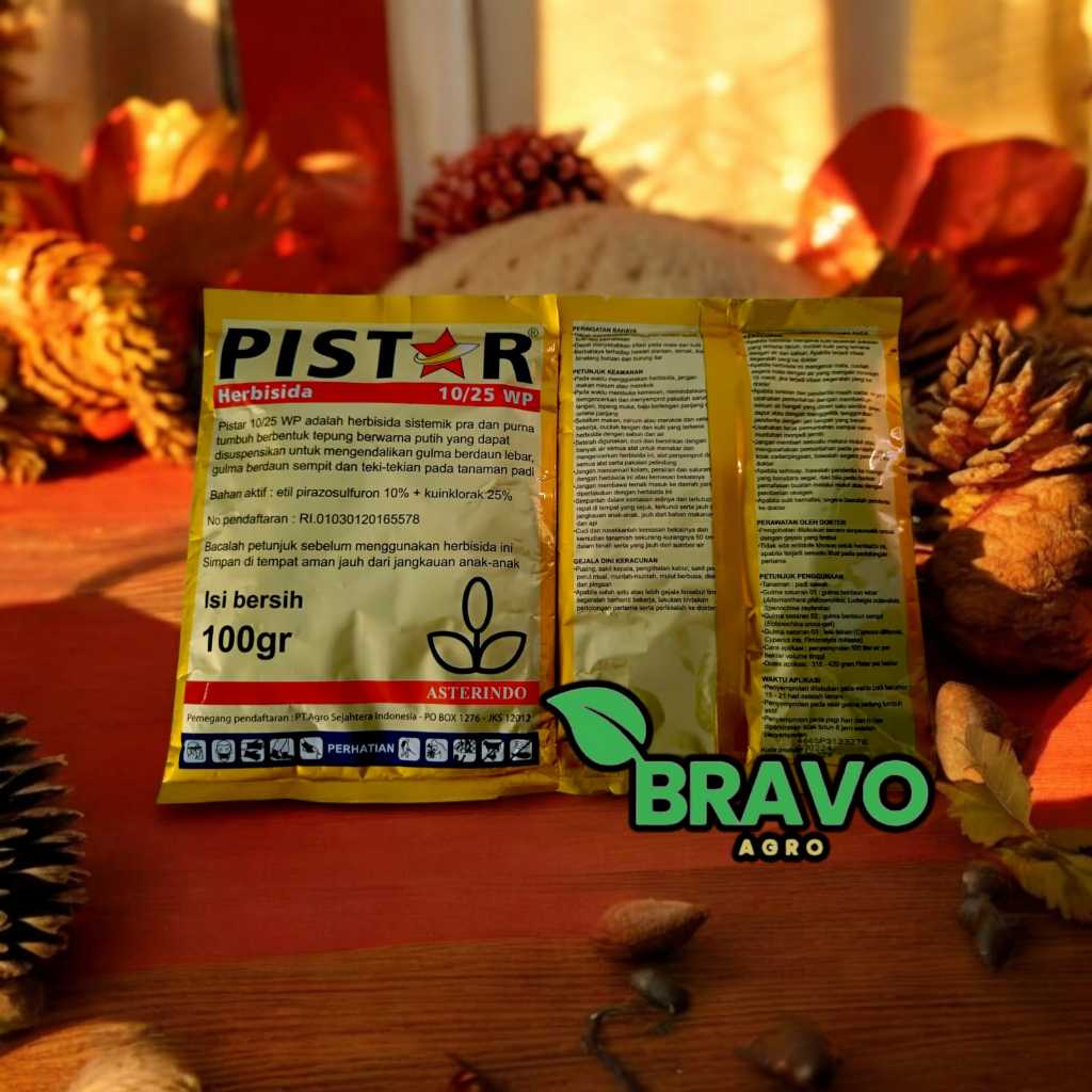 Jual HERBISIDA PISTAR 10/25 WP - 100 GRAM | Shopee Indonesia