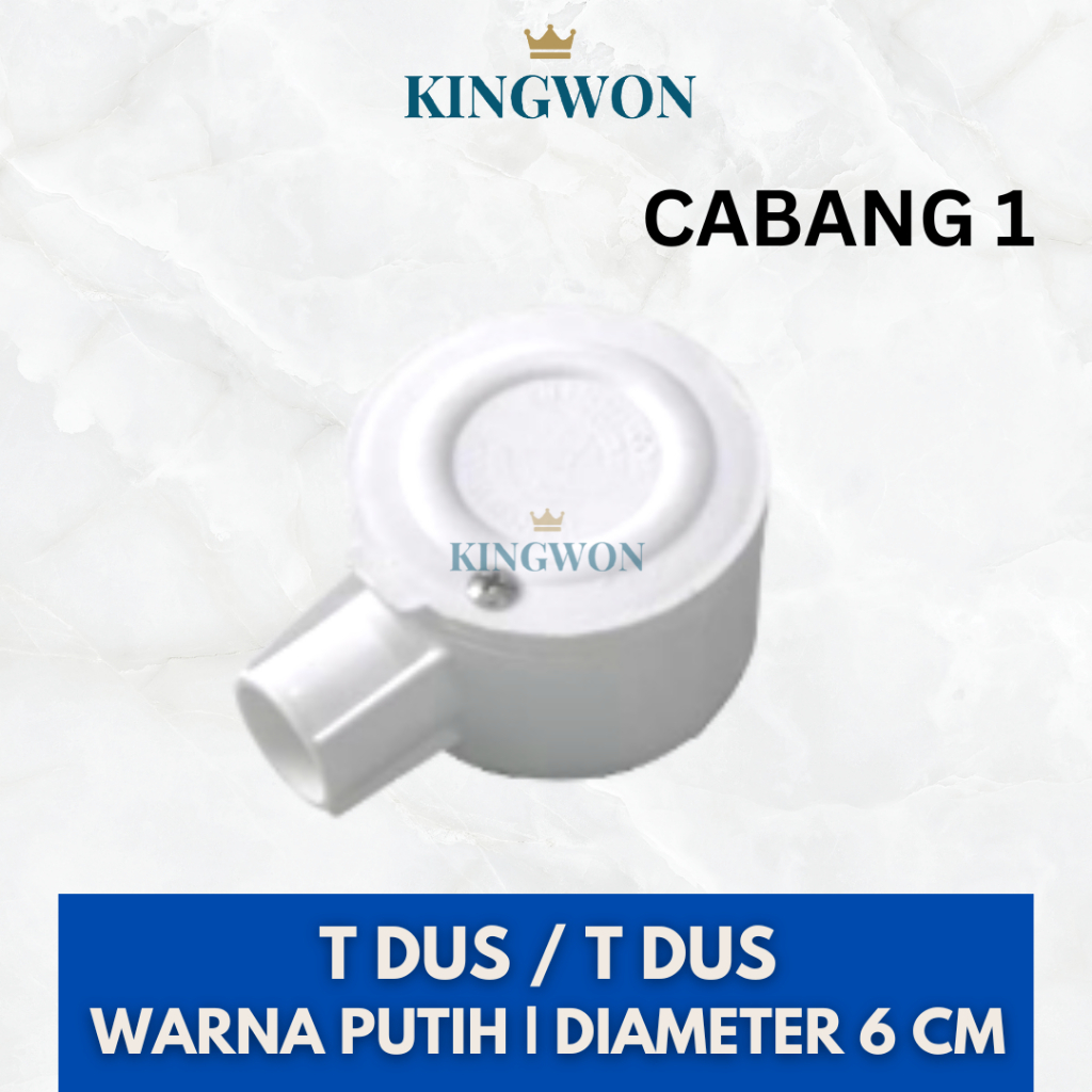 Jual T DUS T DOS CABANG 1/2/3/4 PUTIH 20 MM CROSS DOS TDOS TDUS CONDUIT ...