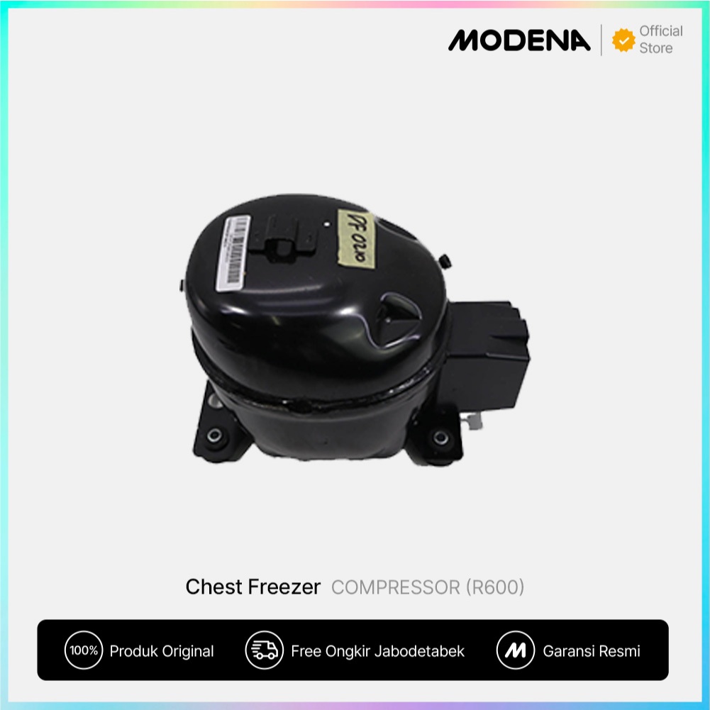 Jual MODENA GENUINE PARTS Compressor R600 Chest Freezer | Shopee Indonesia