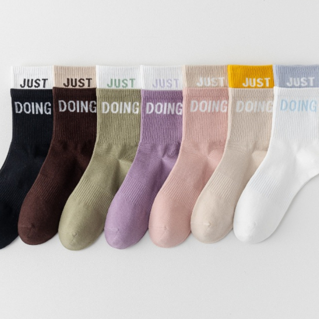 Jual OXY Women's Mid Tube Socks Two Pairs 4056 | Shopee Indonesia