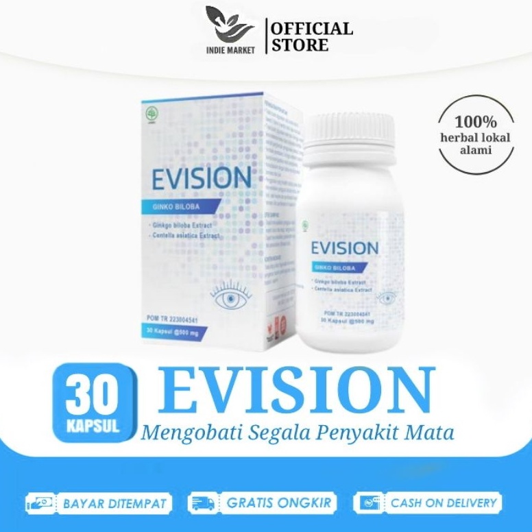 Jual KODE B19O EVISION Asli Original Obat Mata Plus Minus Aman BPOM Di ...
