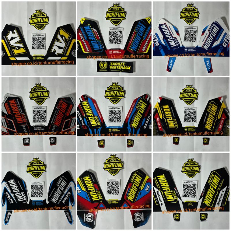 Jual STIKER KNALPOT NORIFUMI STIKER VIRAL STICKER KNALPOT NORIFUMI ...