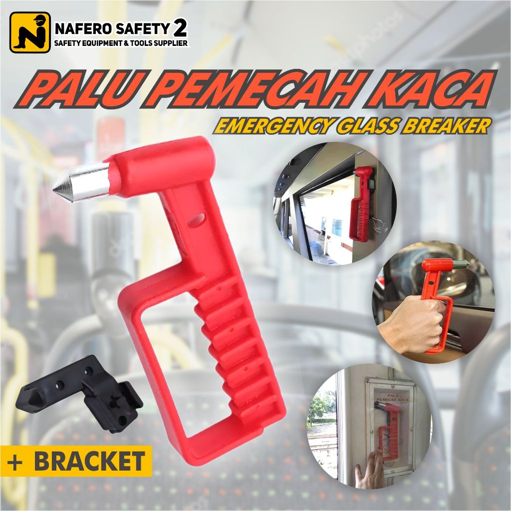 Jual Palu Pemecah Kaca Mobil Emergency Tools | Shopee Indonesia